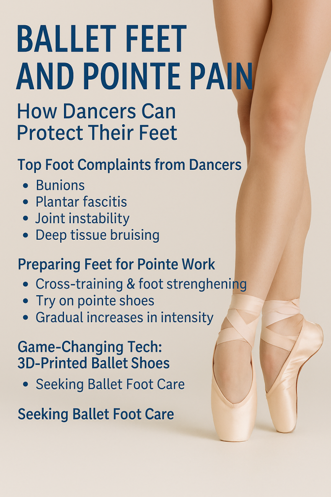 Ballet Feet and Pointe Pain: How Dancers Can Protect Their Feet