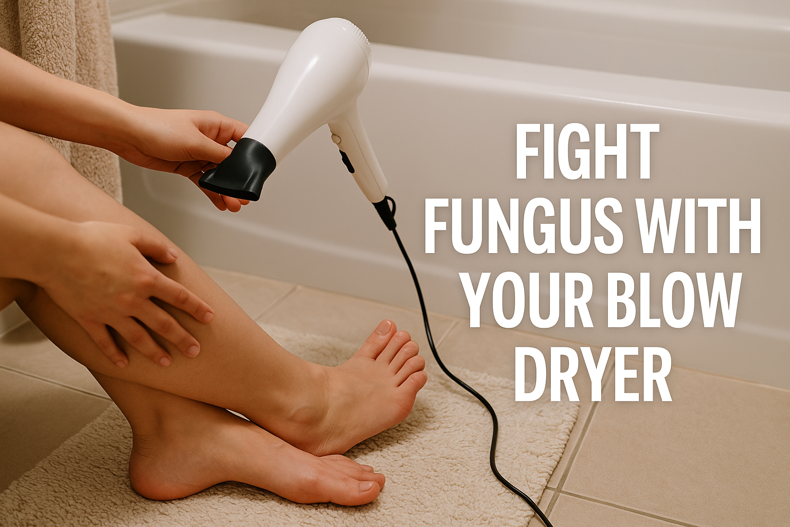 Ways to Beat Foot Fungus by Blow-Drying Your Feet
