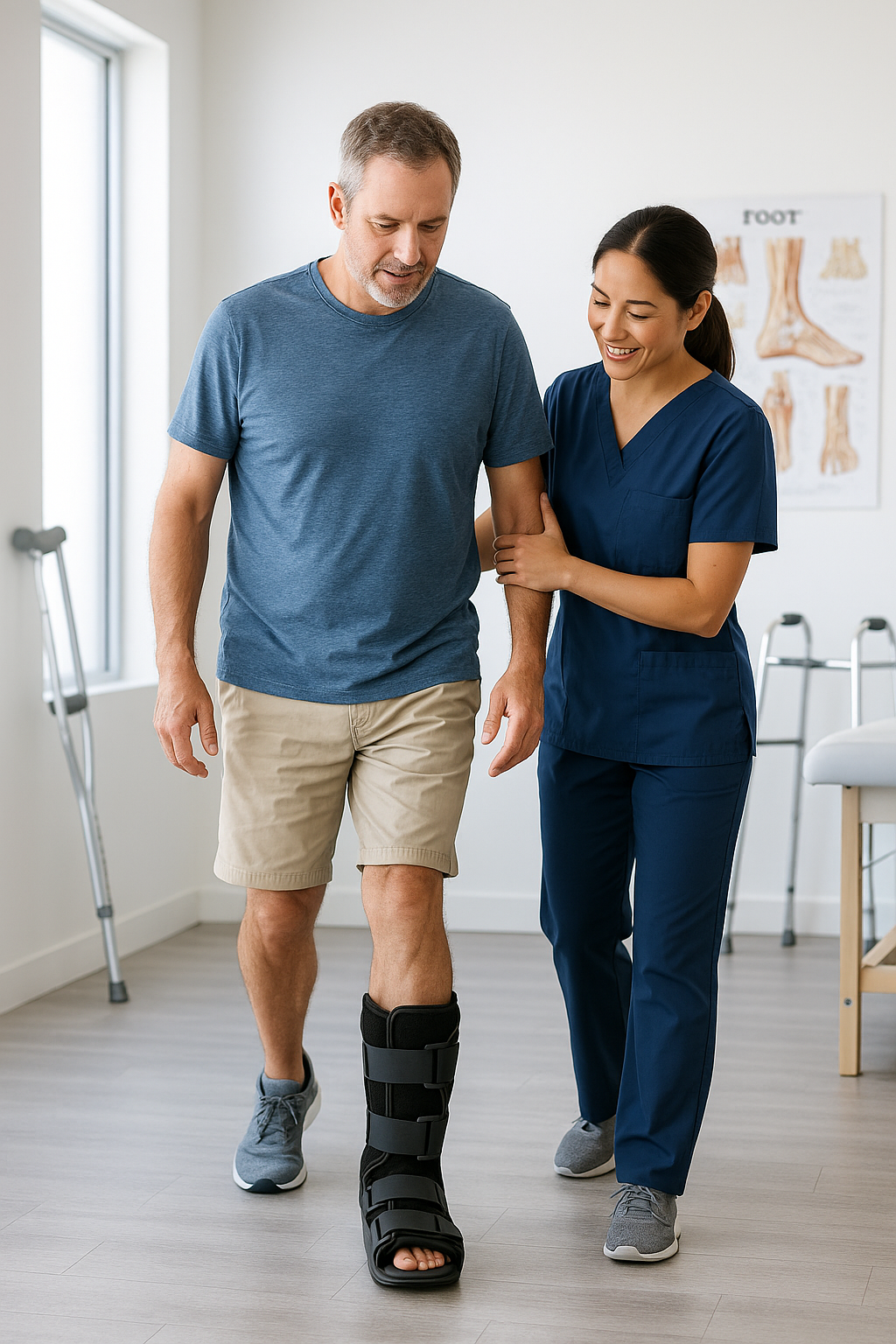 Walking After Foot Surgery: Recovery Timeline, Tips & What to Expect